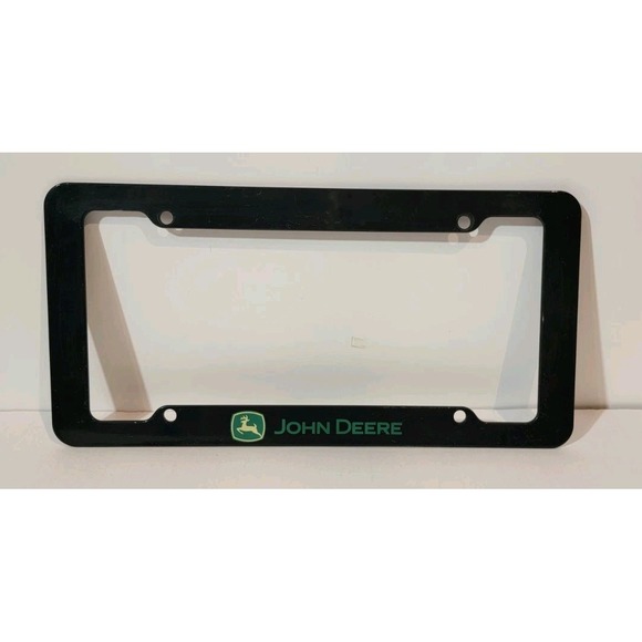 John Deere | Wall Decor | John Deere Plastic License Plate Cover ...